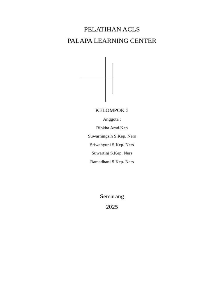 Pelatihan ACLS di Palapa Learning Center | PDF