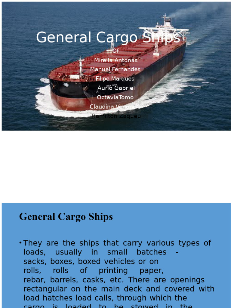 General Cargo Ships | PDF | Ships | Cargo
