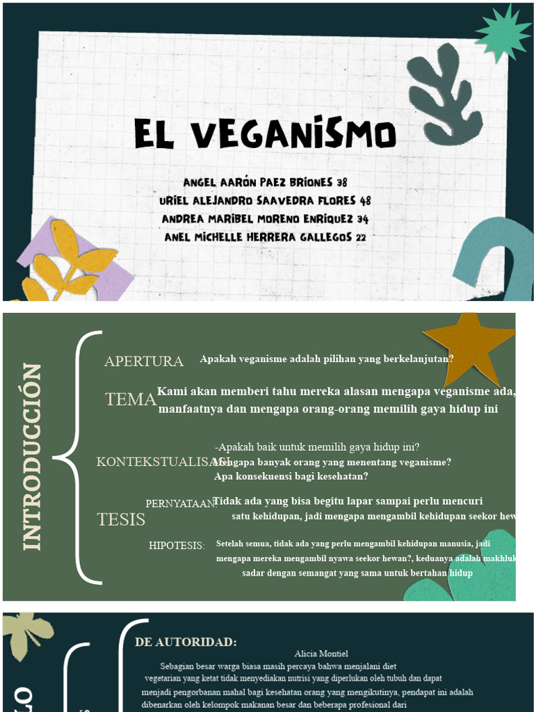 Veganisme: Gaya Hidup Sehat dan Berkelanjutan | PDF