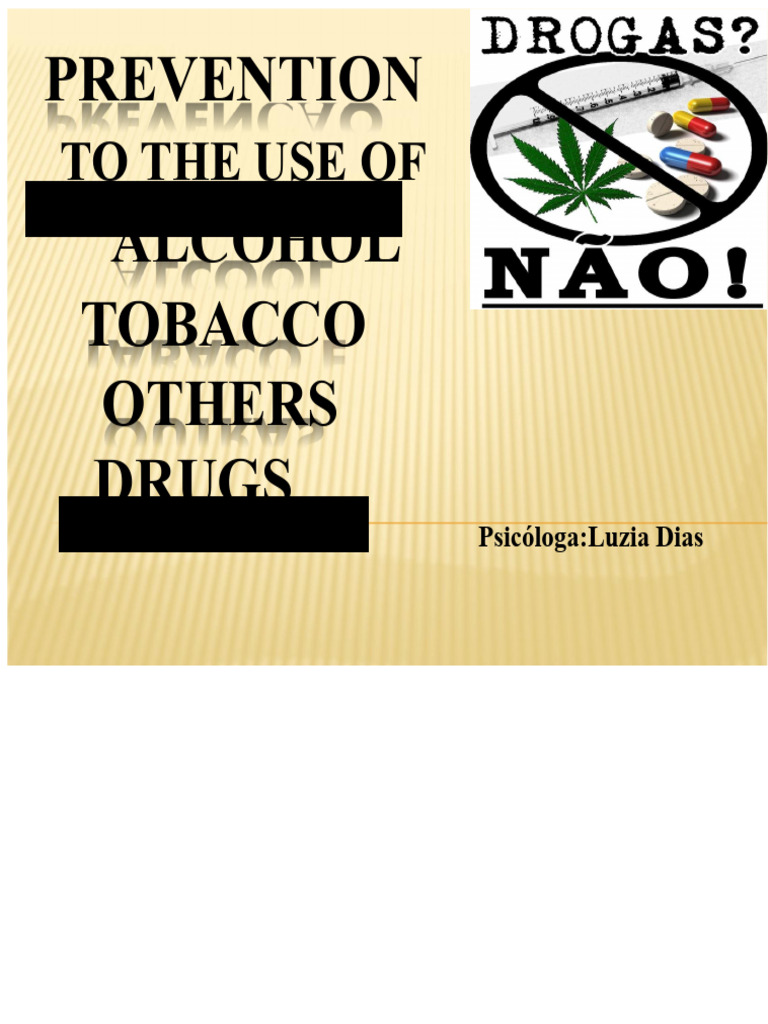 Prevention of Alcohol, Tobacco, and Other Drug Use | PDF | Crack ...