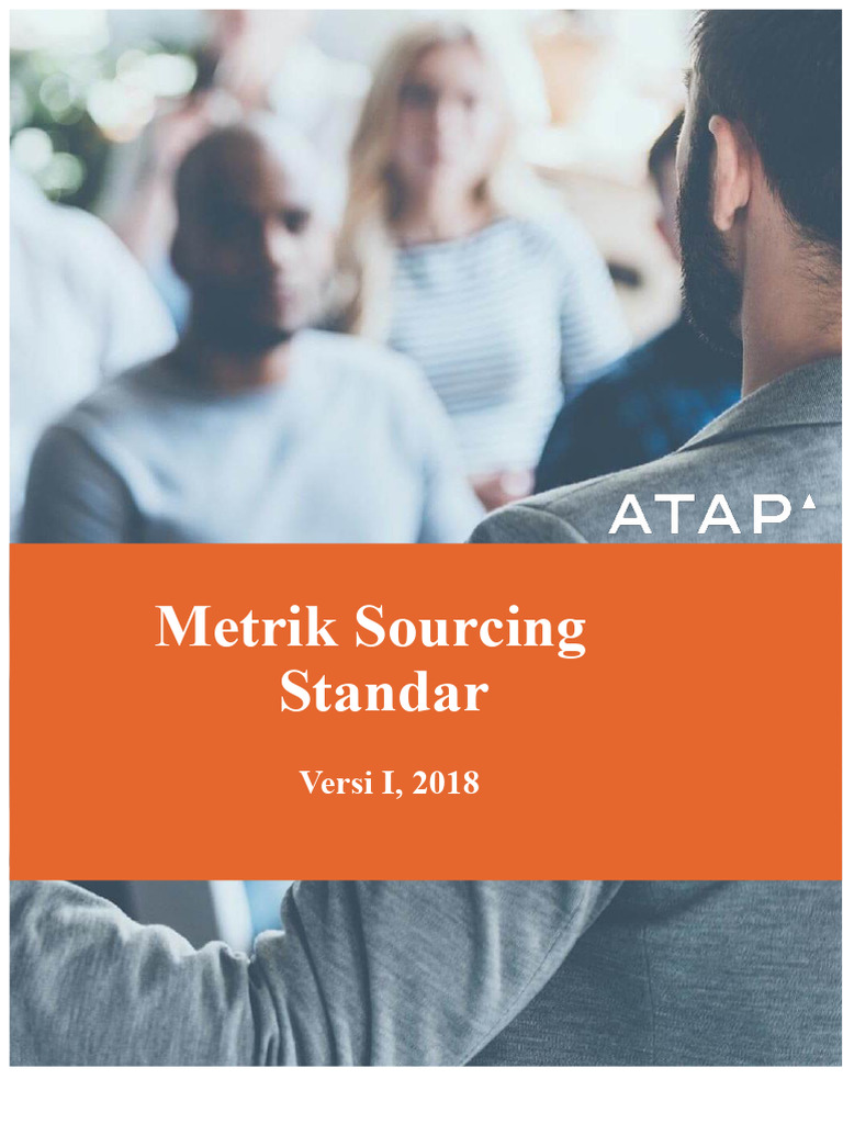 Standar Metrik Sourcing 2018 ATAP | PDF