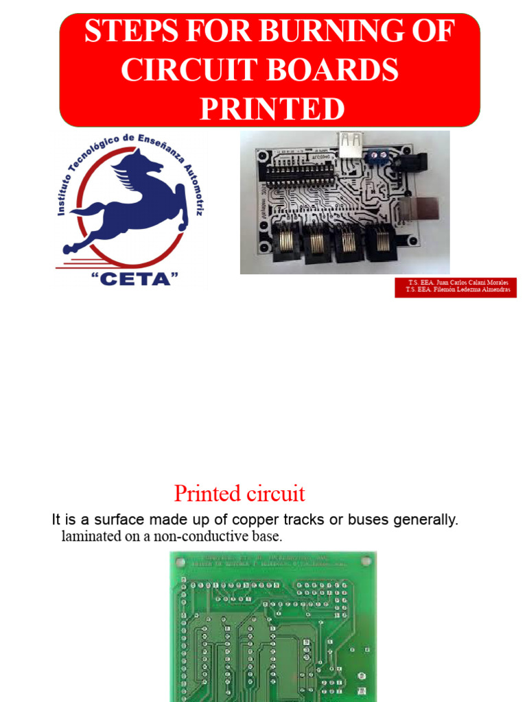 Steps For Burning Printed Circuit Board (PCB) | PDF | Printed Circuit ...