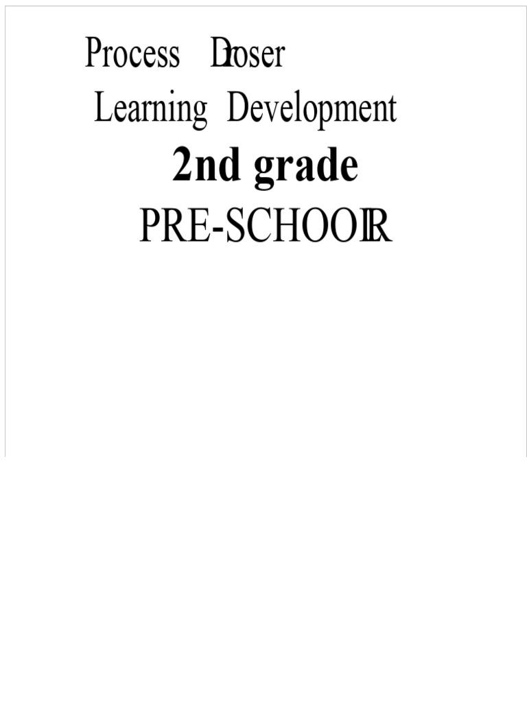 Dosifier Pda Ii Preschool | PDF | Knowledge | Nature