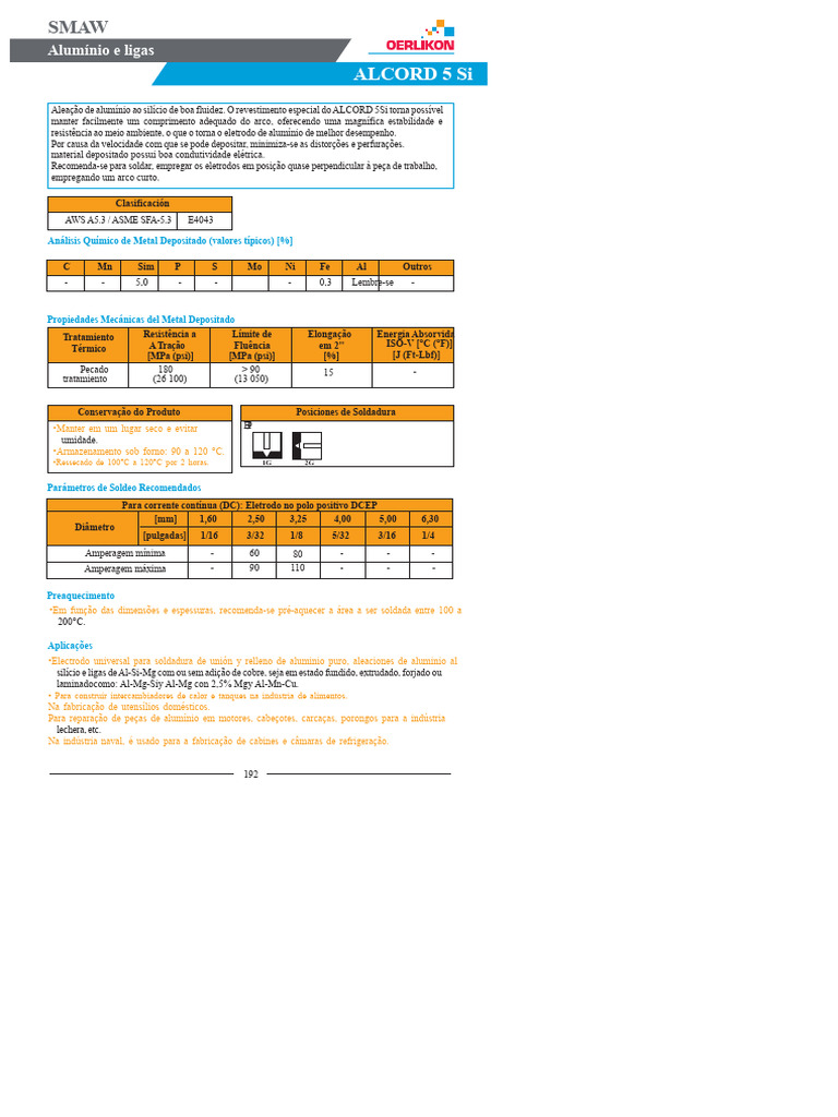 Ficha Técnica Alcord 5 Sim | PDF | Engenharia Mecânica | Ciências Físicas