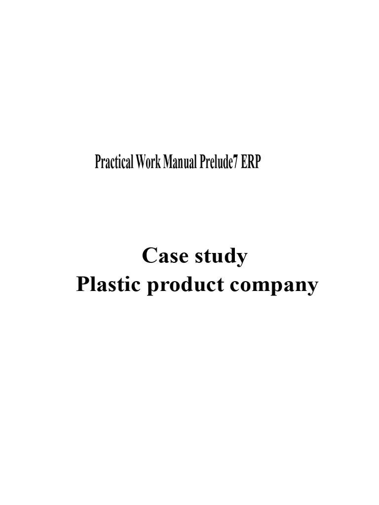 TP Prelude | PDF | Enterprise Resource Planning | Workweek And Weekend