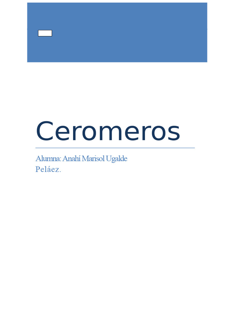 Ceromeros | PDF | Dental Composite | Dentistry Branches