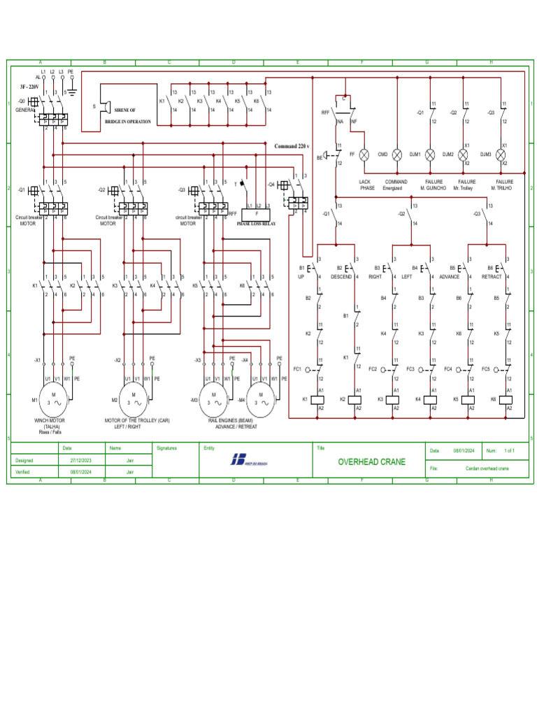 Cardan Overhead Crane | PDF | Electrical Engineering