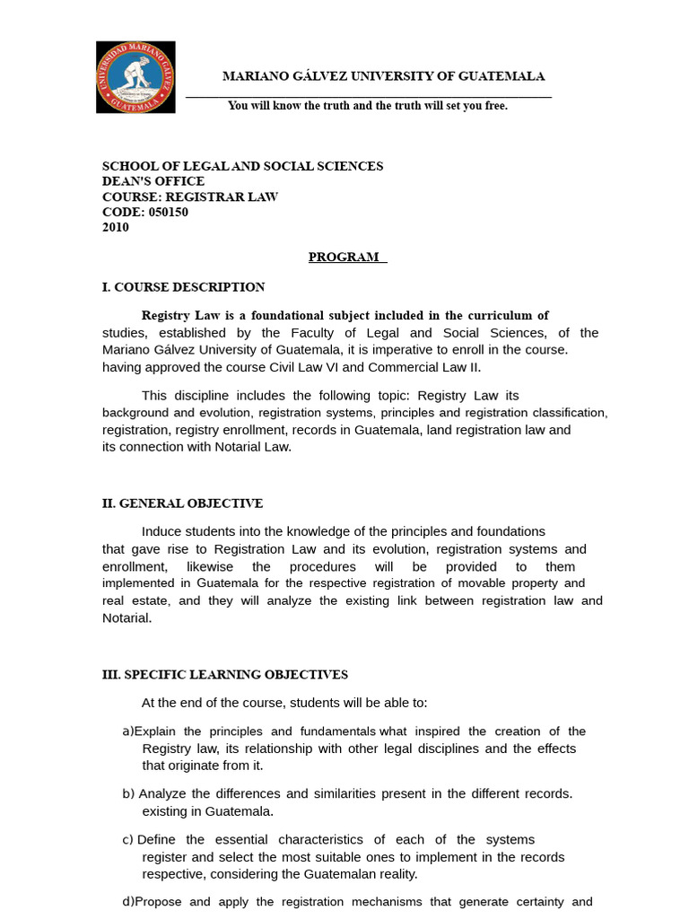 Registration Law | PDF | Methodology | Social Sciences