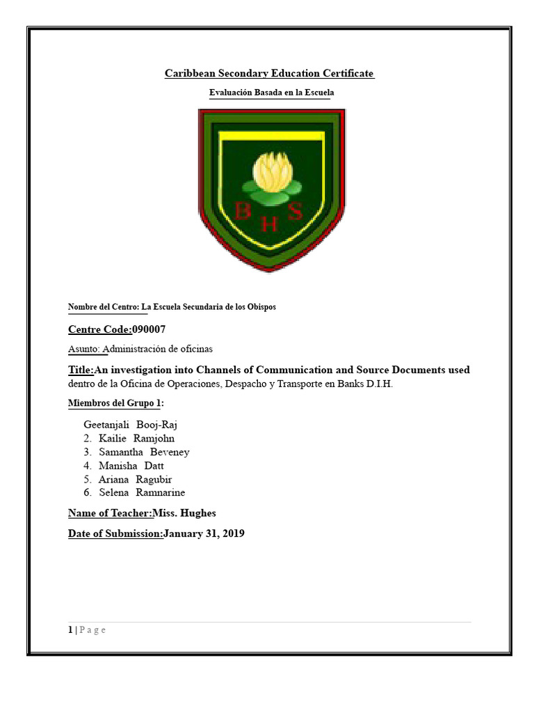 Grupo 4 de OA SBA | PDF | Cuestionario | Transporte