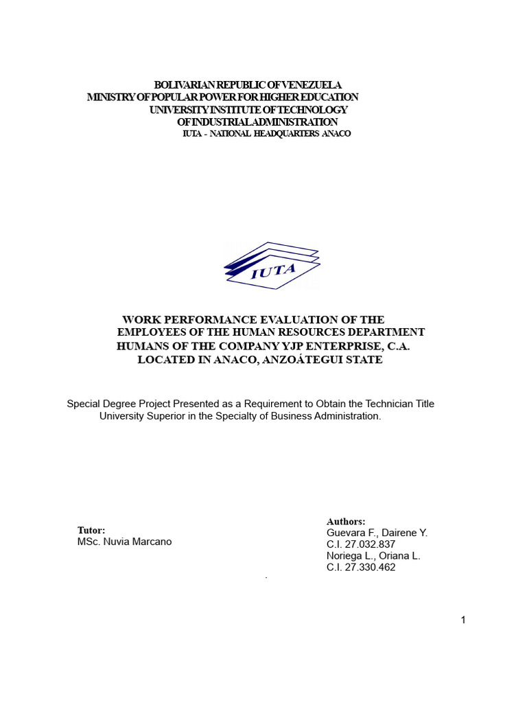 Work Performance Evaluation | PDF | Performance Appraisal | Employment