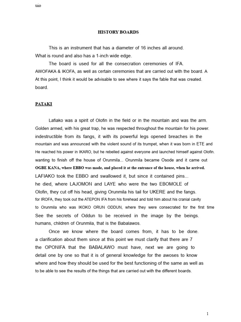 History Boards | PDF