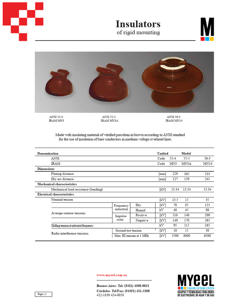 Insulators | PDF | Insulator (Electricity) | Electrical Components