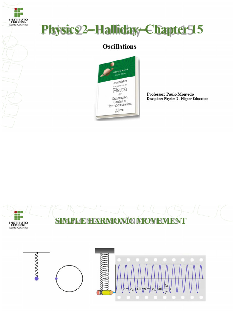 Understanding Simple Harmonic Motion | PDF | Oscillation | Resonance
