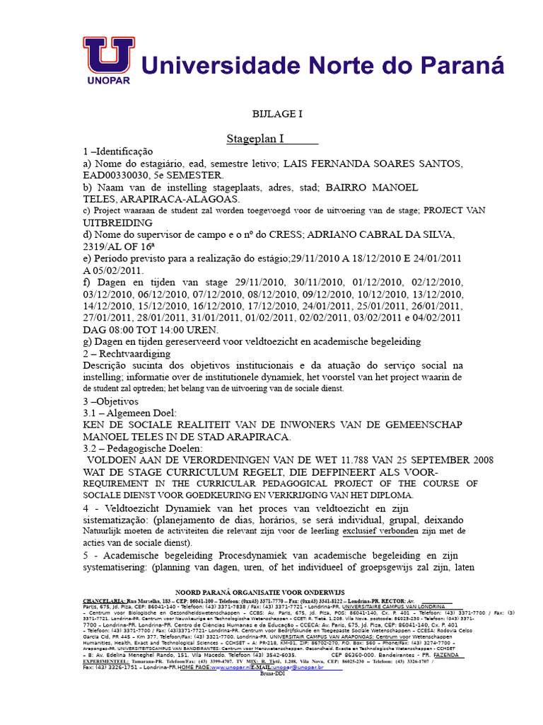 Stageplan | PDF