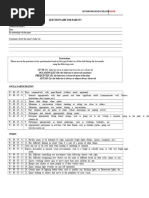 Pediatric ADL Screening Checklist | PDF