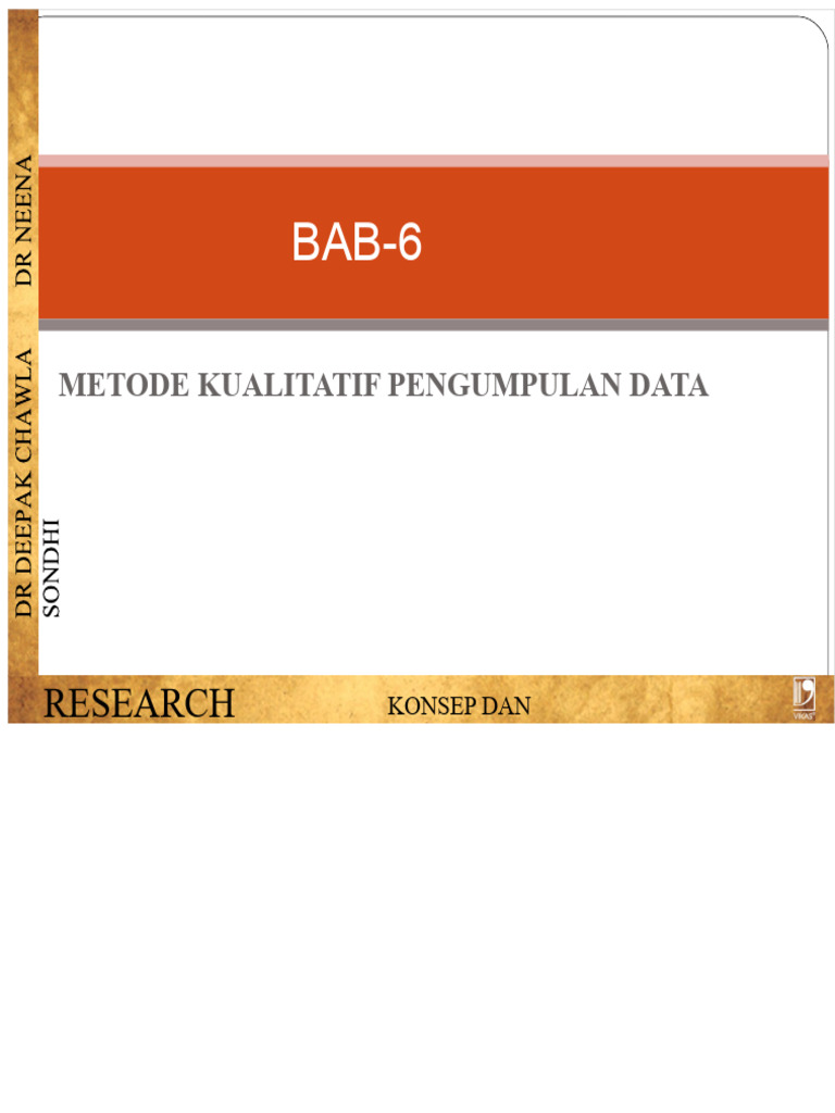 Metode Pengumpulan Data Kualitatif | PDF
