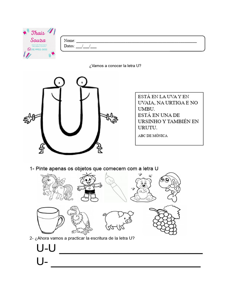 Letra U | PDF