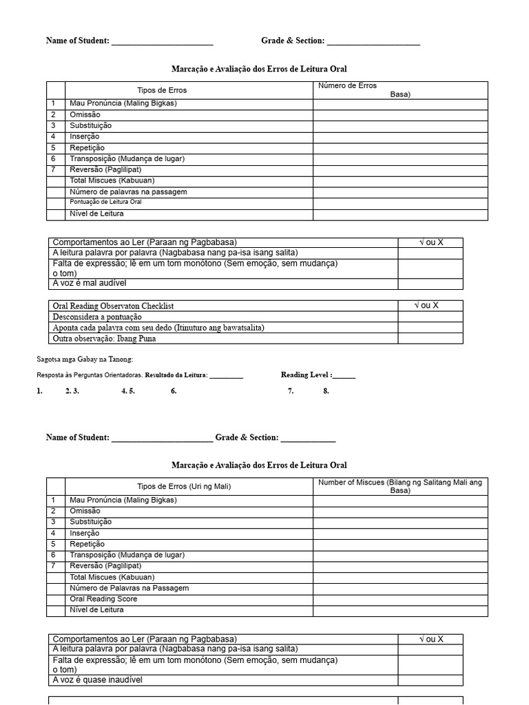 Orvt Filipino Tool 2 | PDF
