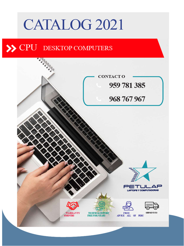 2021 Desktop Computers Catalog | PDF | Random Access Memory | Desktop ...
