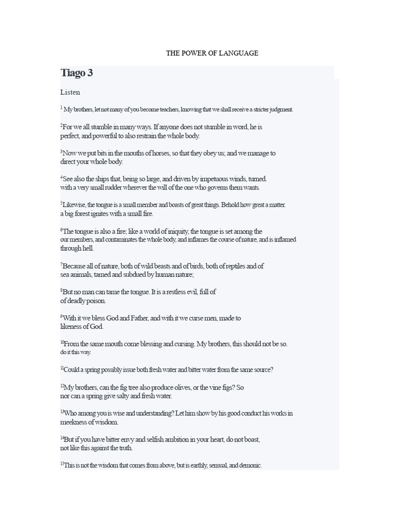 The Power of Language | PDF | Religious Belief And Doctrine