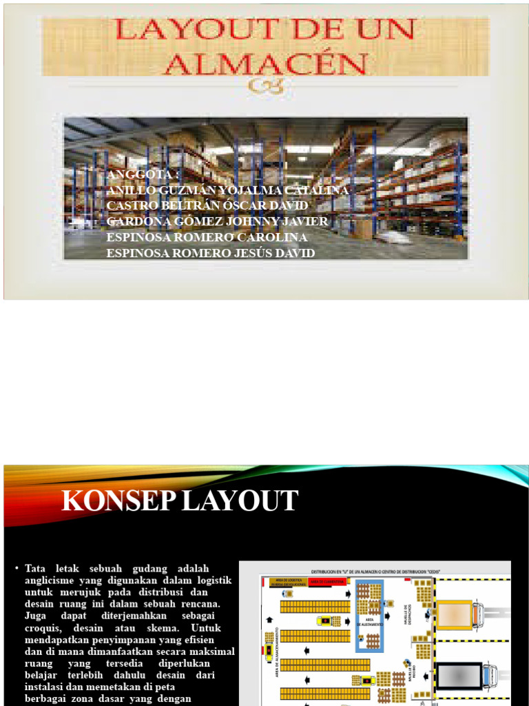 Desain Efisien Layout Gudang Logistik | PDF