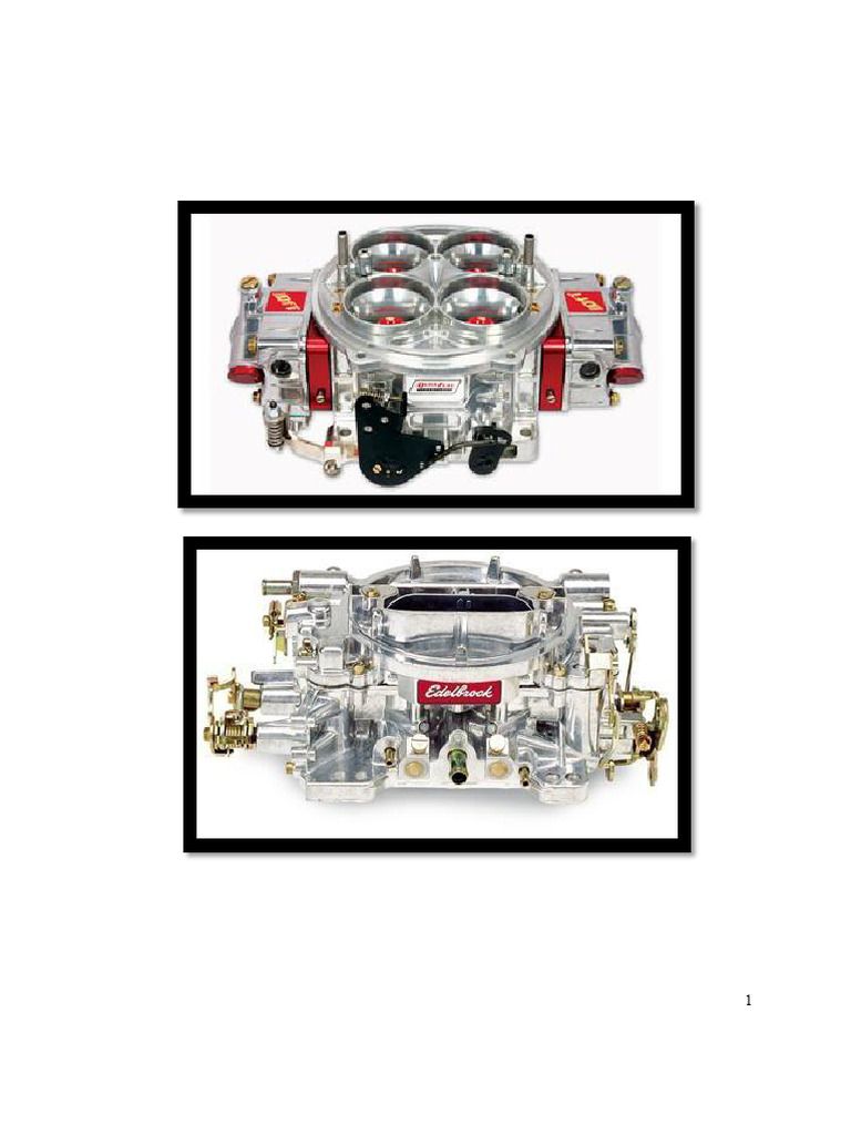 Carburetors, Venturi Tube | PDF | Carburetor | Throttle