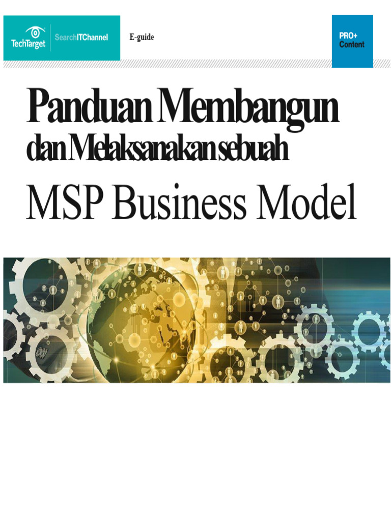 Panduan Membangun Model Bisnis MSP | PDF