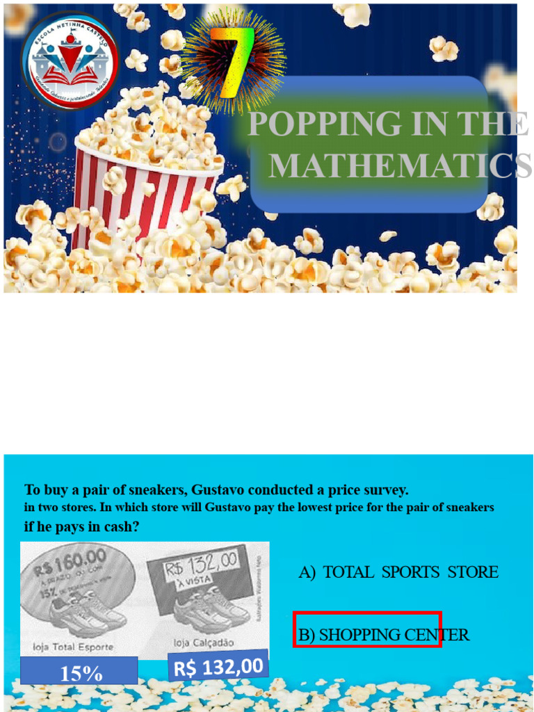 Popping in Mathematics 7th Grade | PDF | Prices