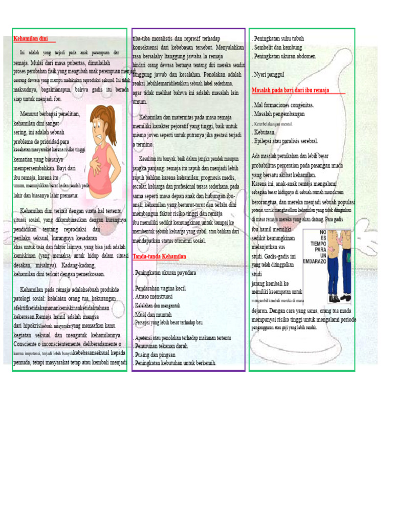Dampak Kehamilan Dini pada Remaja | PDF