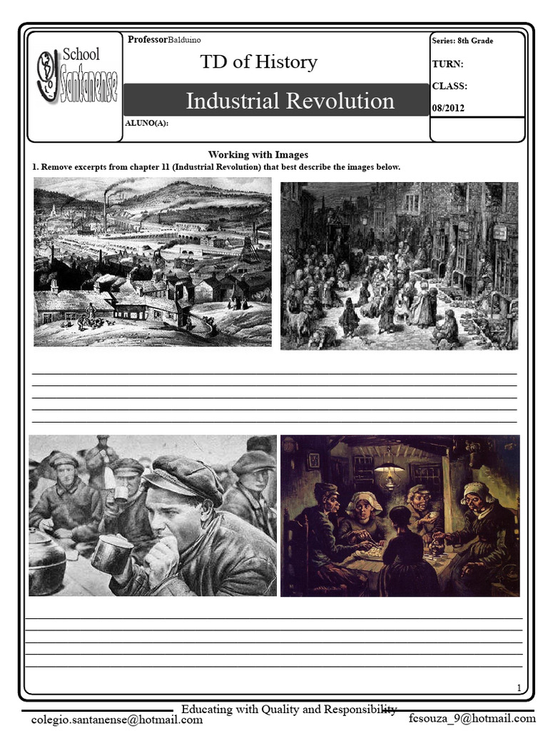 Industrial Revolution Worker Conditions | PDF | Industrial Revolution ...