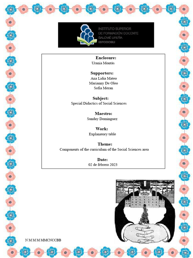 Social Sciences Curriculum Components | PDF | Learning | Curriculum