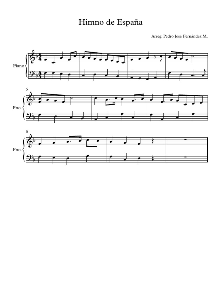 Himno de España | PDF