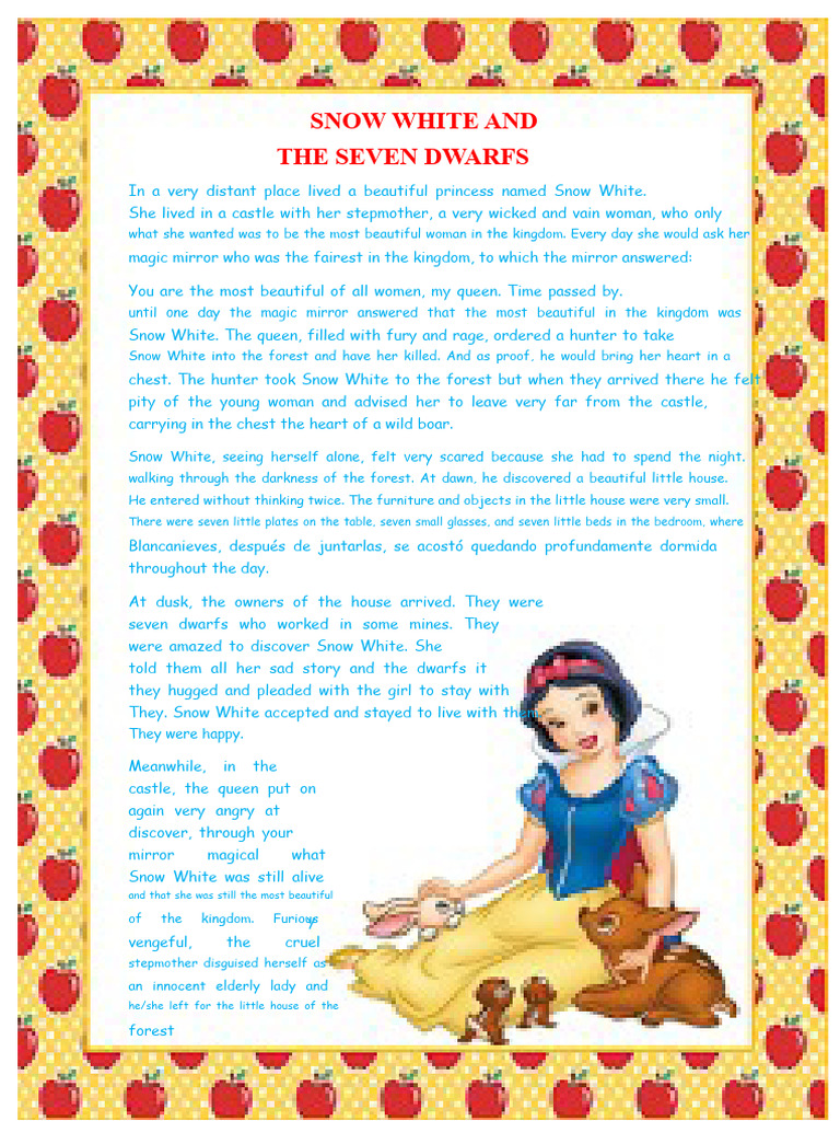 Snow White and | PDF | Snow White | Fairy Tales