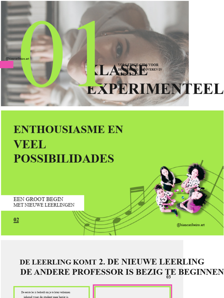 EXPERIMENTELE LES Compleet Gids Om de Leerling Te Betoveren in de ...