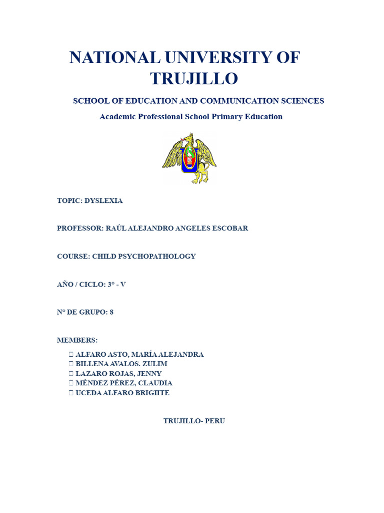 Dyscalculia Questionnaire | PDF | Dyslexia | Arithmetic