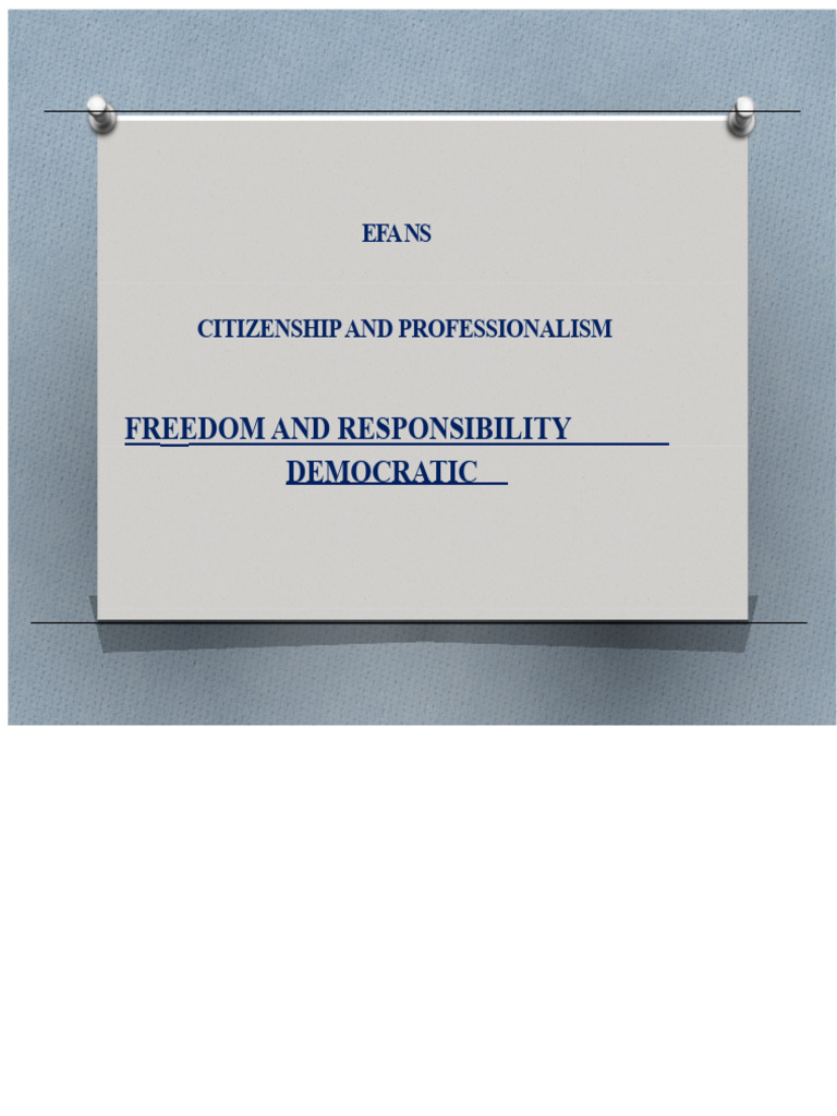 CP1-Democratic Freedom and Responsibility - Theme 1 Key Concepts | PDF ...