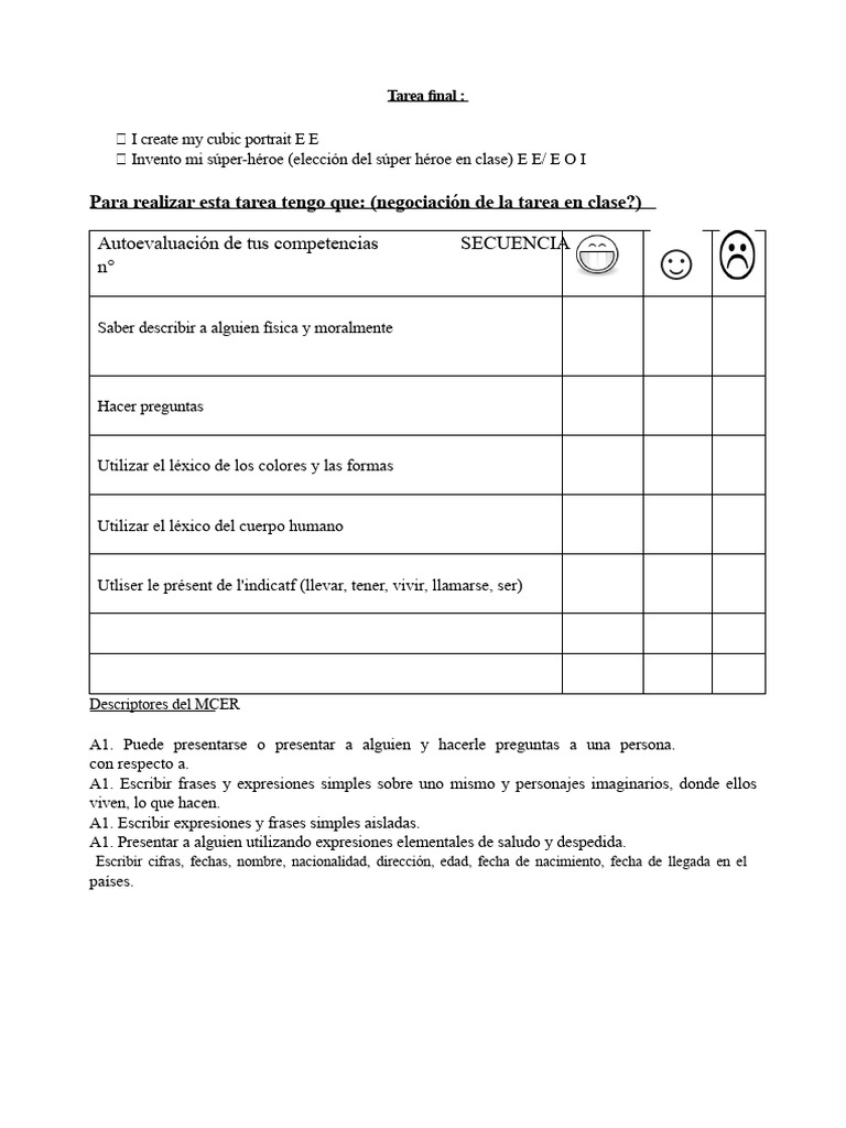 Secuencia Español 5º | PDF | Color | Azul