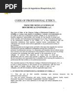 AIChE Code of Ethics Overview | PDF