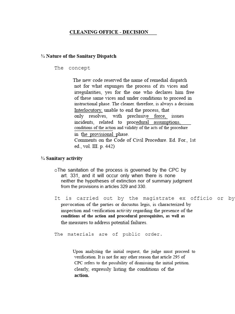 6 - Sanitary Dispatch (Material From Dr. Ney Alcantara) | PDF ...