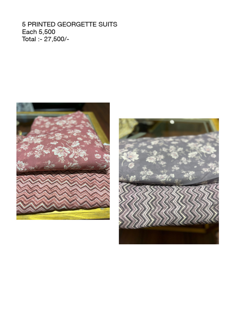 5 Printed Suits | PDF