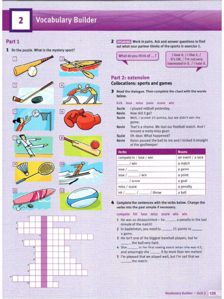 Vocabulary Builder | PDF