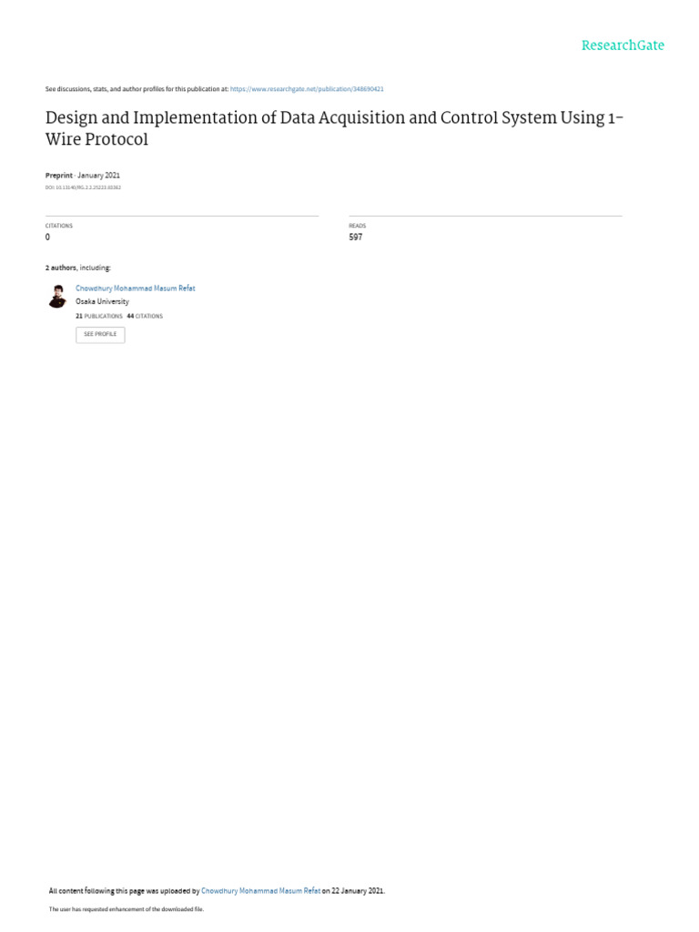 Final Data Acquisition System | PDF | Microcontroller | Manufactured Goods