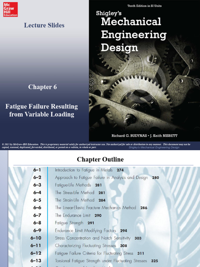 07 - Fatigue Failure Resulting From Variable Loading v2 | PDF ...
