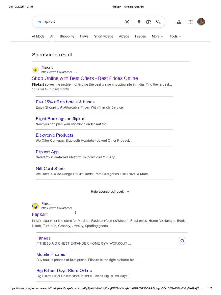 Flipkart - Google Search | PDF | Online Shopping | Mobile Computers