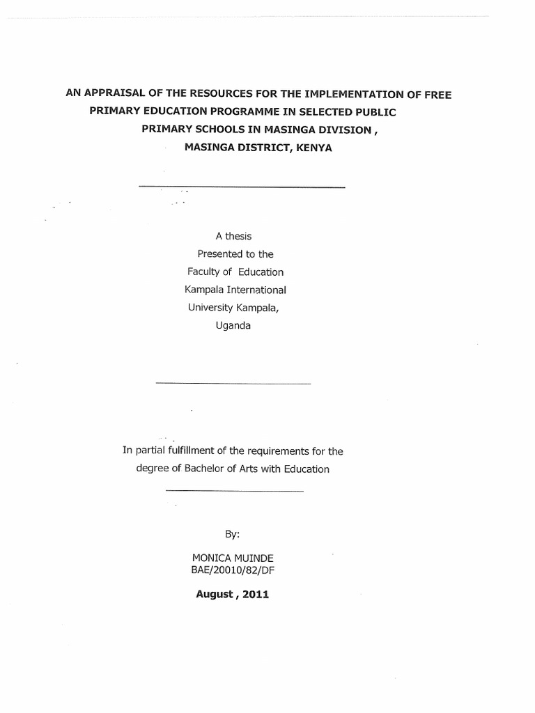 Thesis Example1 | PDF | Sampling (Statistics) | Questionnaire