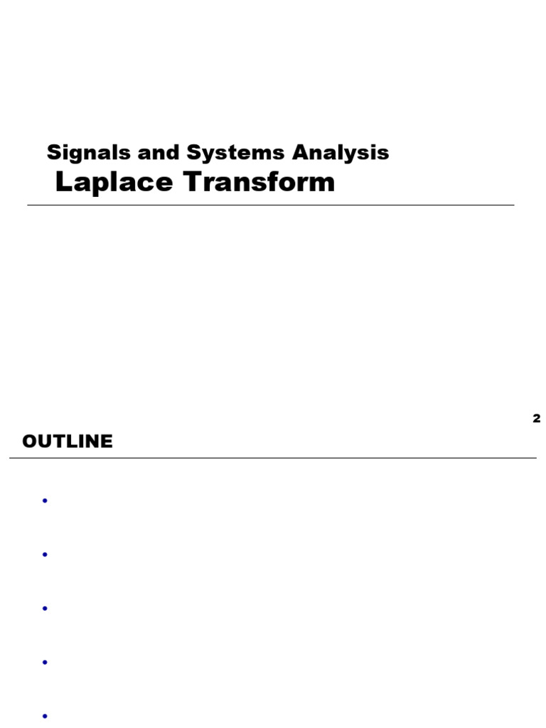 Laplace Transform | PDF | Laplace Transform | Electrical Network