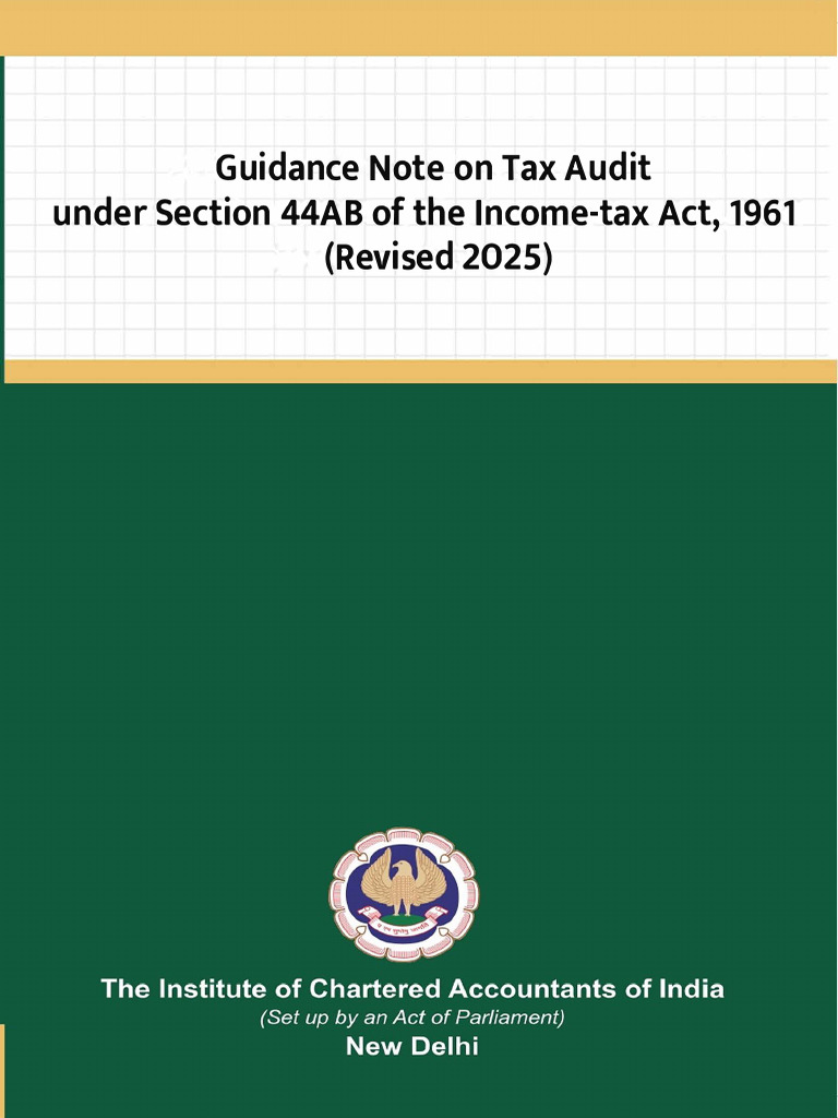 Tax Audit Guidance under Section 44AB | PDF | Revenue | Payments