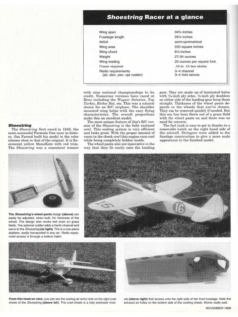 Shoestring FL Models Oz1515 Article | PDF