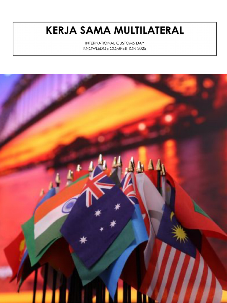 Materi ICDKC 2025 - Kerja Sama Multilateral | PDF