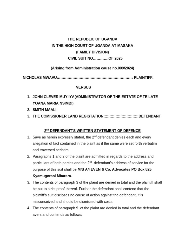 Final WSD FAMILY MOOT Documents Preparation 2 | PDF | Burden Of Proof ...